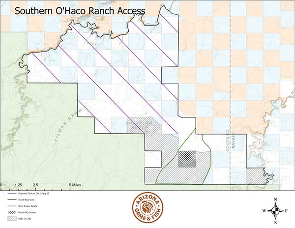 O'Haco Ranch Access - Arizona Game & Fish Department